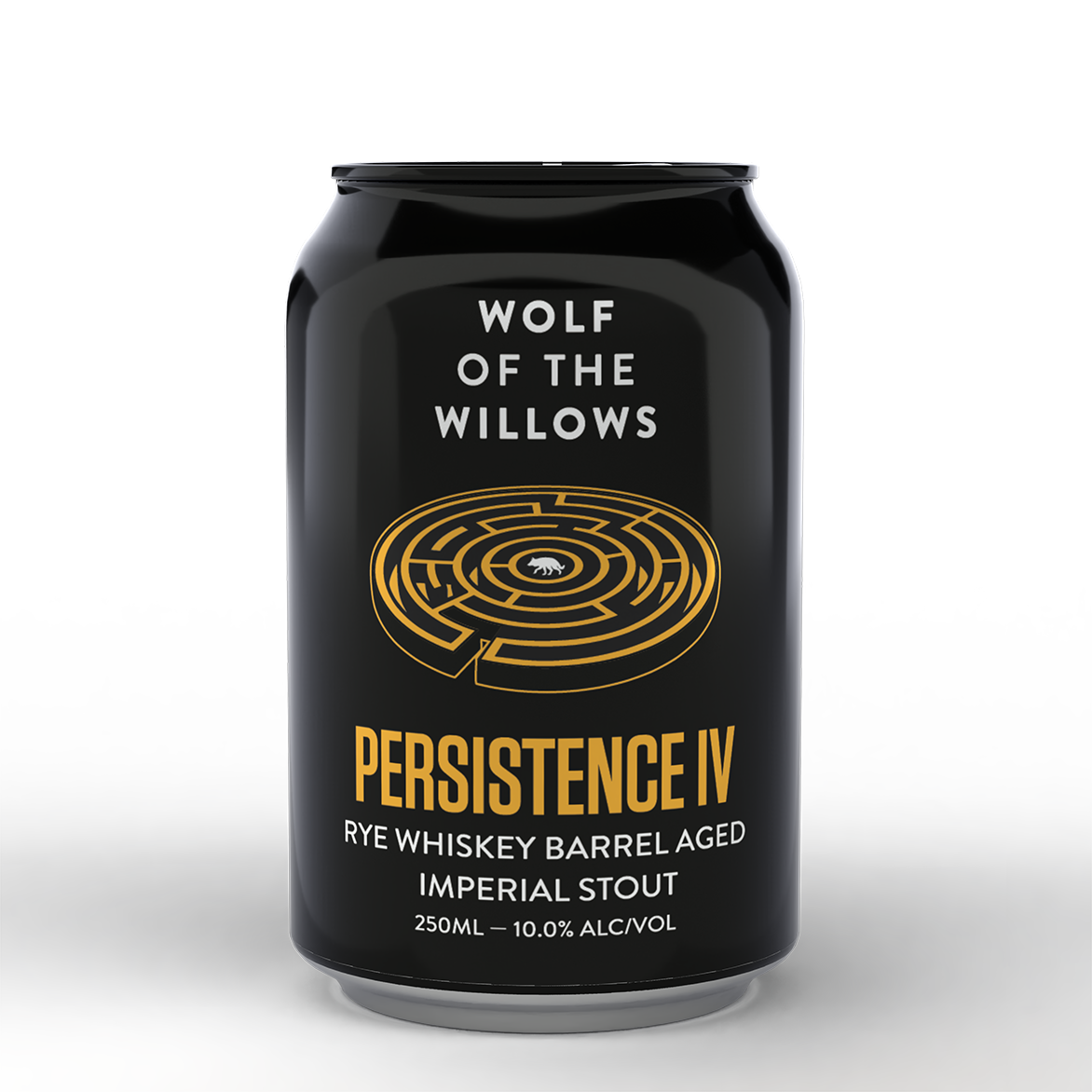 Persistence IV - Rye Whiskey Barrel Aged Imperial Stout – Wolf of the ...