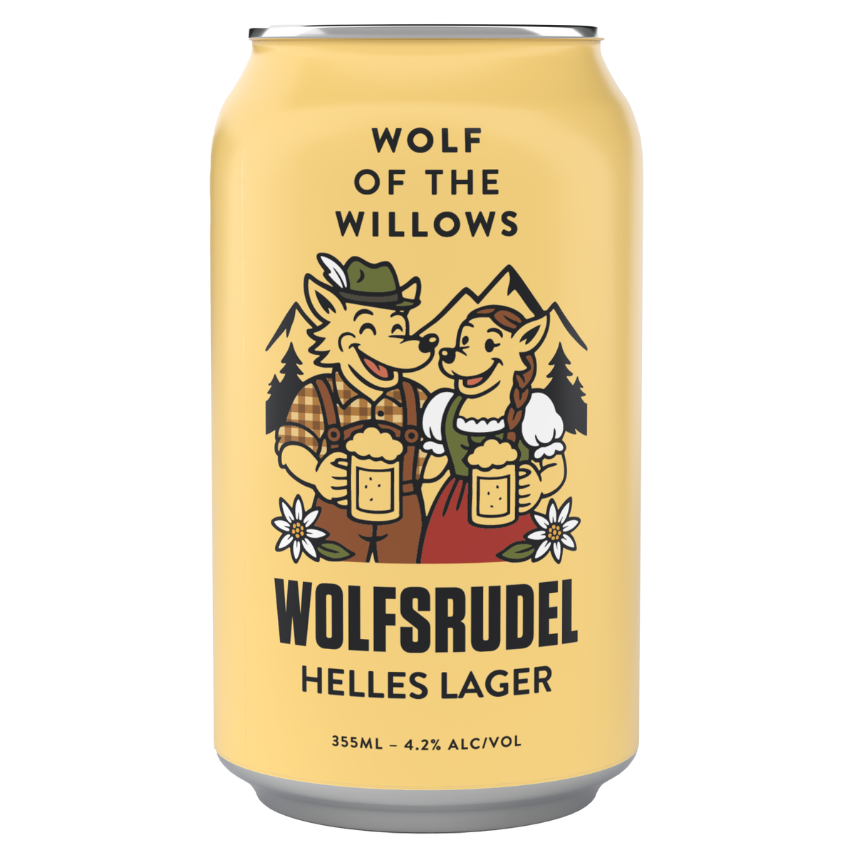 Wolfsrudel Munich Helles Lager – Wolf of the Willows